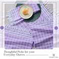 Lemon Yellow & White Buffalo Check Kitchen Towels, 16x26", 4-Pack ...