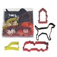 R&M Firefighter 4 Piece Colorful Cookie Cutter Set - Dog, Hydrant ...