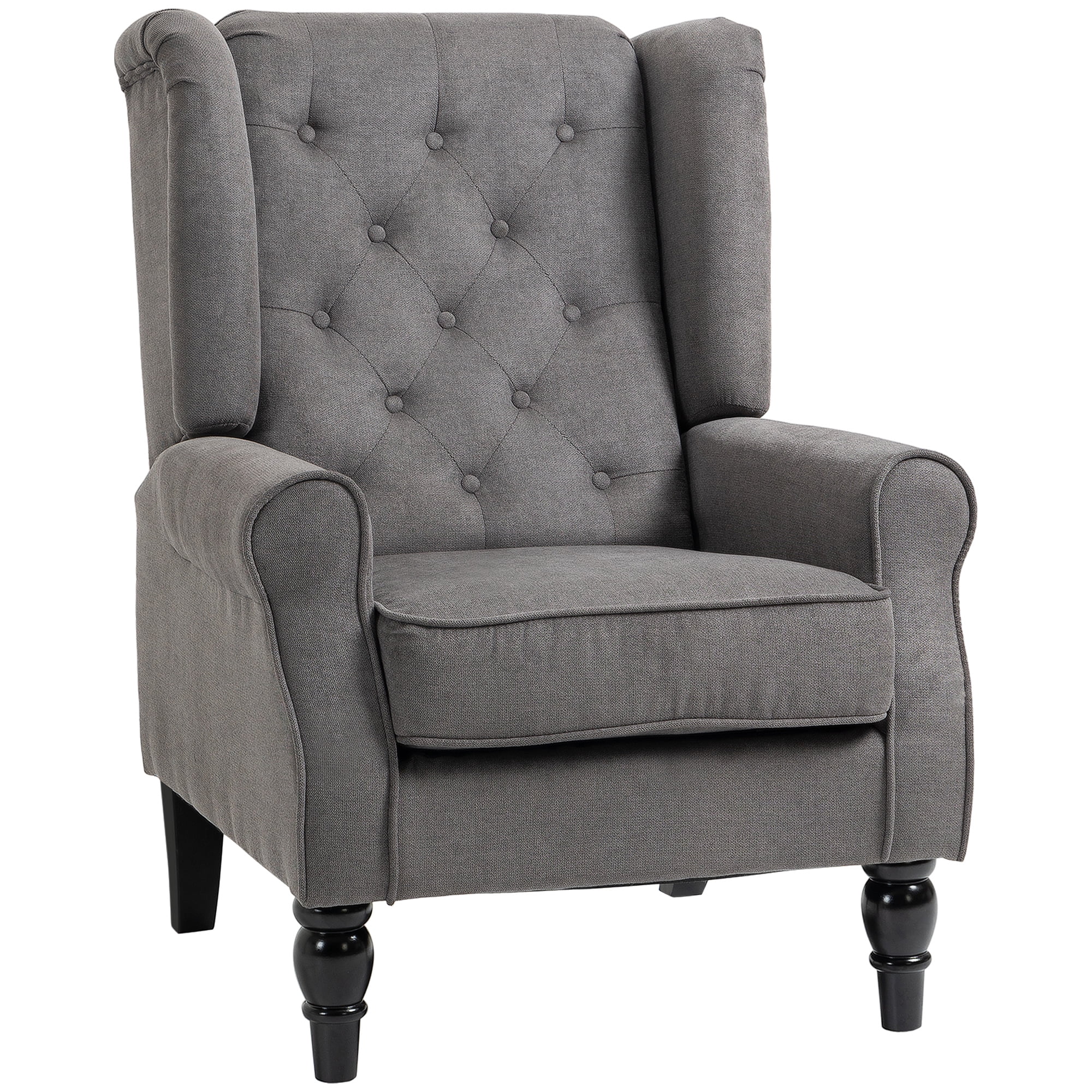 Click here for Homcom Button-Tufted Accent Chair With Wing Back R... prices