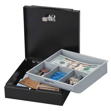 STACK-ON KEY LOCK PORTABLE SECURITY CASE 6.5 X 9.5 X 1.75 BLACK ...