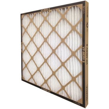 AAF Flanders 20 in. W x 20 in. H x 1 in. D Polyester Synthetic 8 MERV ...