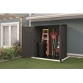 Suncast Extra Large 106 Cubic ft Vertical Outdoor Resin Storage Shed ... Suncast Extra Large 106 Cubic ft Vertical Outdoor Resin Storage Shed ...
