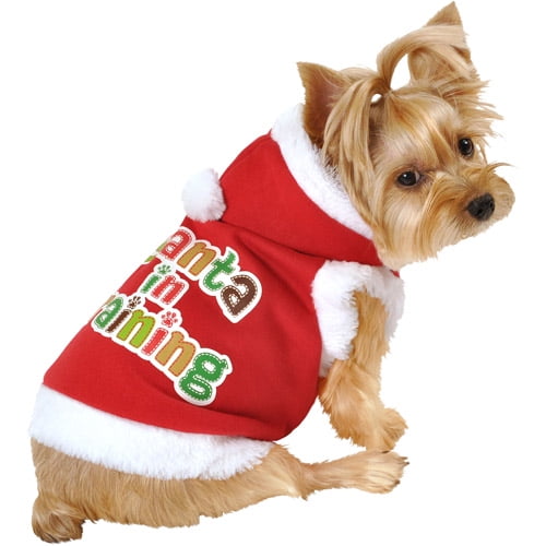 SimplyDog Santa In Training Hoodie, Multiple Sizes Available - Walmart.com