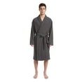 Cherokee Men's Fleece Robe Charcoal Grey (X-Large) - Walmart.com