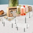 SDJMa Acrylic Pedestal Stand Clear Decorative Riser Modern Pedestal ...