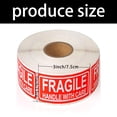 Caution Adhesive Labels，Black on Yellow High Visibility Design，Ideal ...
