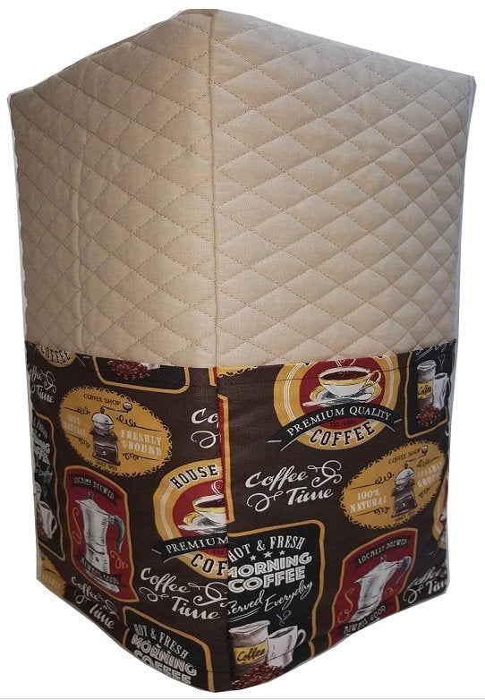 Quilted Morning Coffee Coffee Maker Cover by Penny's Needful Things ...