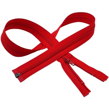 2 Way Zipper - Heavy Duty with Two Way Jacket Zipper Pull Dual Plastic ...