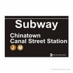 Union Square NYC Subway Magnet - New York City MTA Replica Souvenir ...