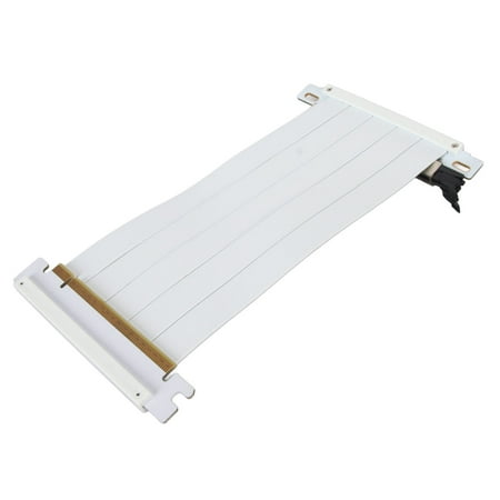 PCIE 4.0 X16 Riser Cable, Flexible Double Sided 180 Degree GPU ...