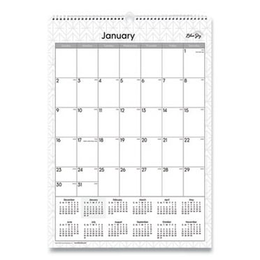 2024 House of Doolittle Large Numeral 12.25" x 26" Three-Month Wall ...