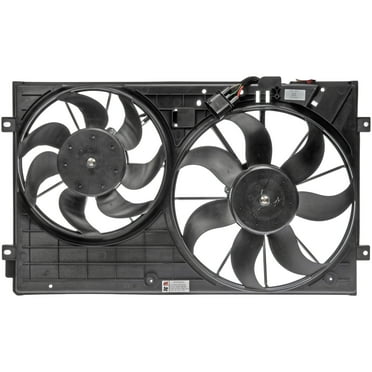 Auxiliary Fan Assembly - Compatible with 2006 - 2014 Volkswagen GTI 2 ...