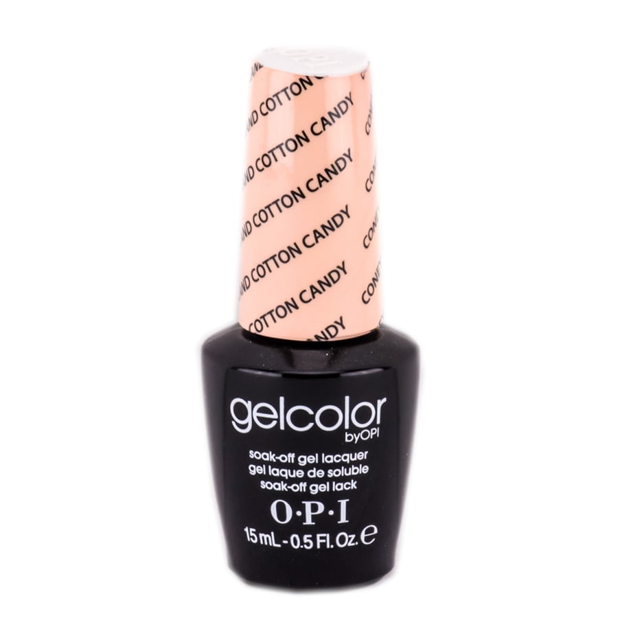 Opi Gelcolor By Opi Soak Off Gel Lacquer Nail Polish Coney Island Cotton Candy Gc L12