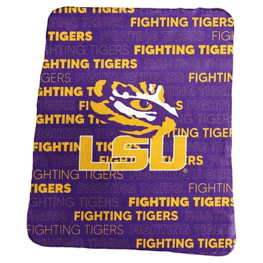 Disney NCAA LSU Tigers Hugger Pillow and 40" x 50" Throw Set - Walmart.com