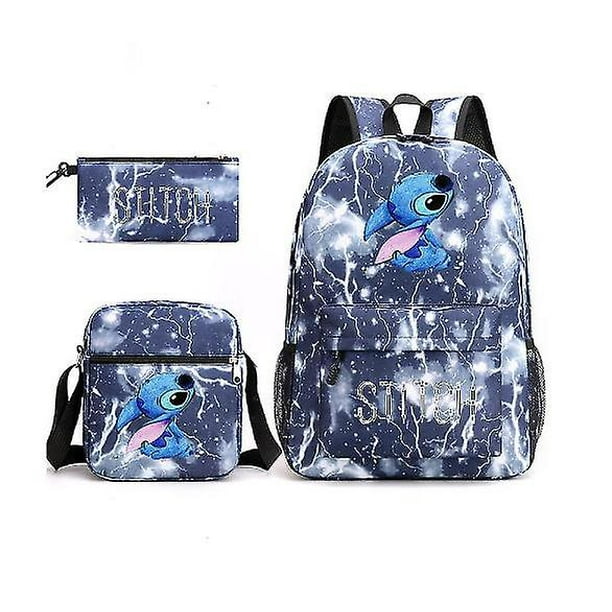 Lilo & Stitch Backpack Three-piece Set School Bag - Walmart.ca