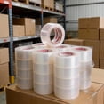 Packing Tape Clear 24 Rolls, 110 Yds x 2" x 2 Mil Heavy Duty Shipping ...