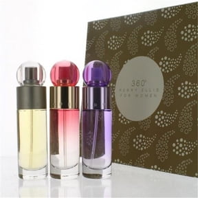 Perry Ellis 360 Perfume, 3 Piece Floral Fragrance Gift Set for Women ...