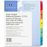 Sparco Color Coded Indexing System - Walmart.com