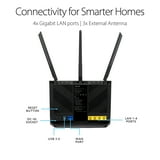 ASUS AC1900 WiFi Router (RT-AC67P) - Dual Band, Easy Setup, VPN ...