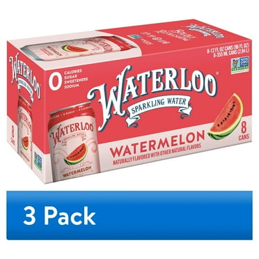Waterloo Sparkling Water, Grape Naturally Flavored, 12 Fl Oz Cans, Pack of 12 | Zero Calories ...