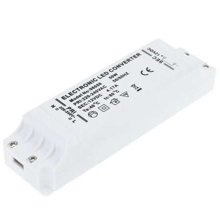 stanreset 50W LED Driver Transformer 240V MR16 LED transformer 50 ...