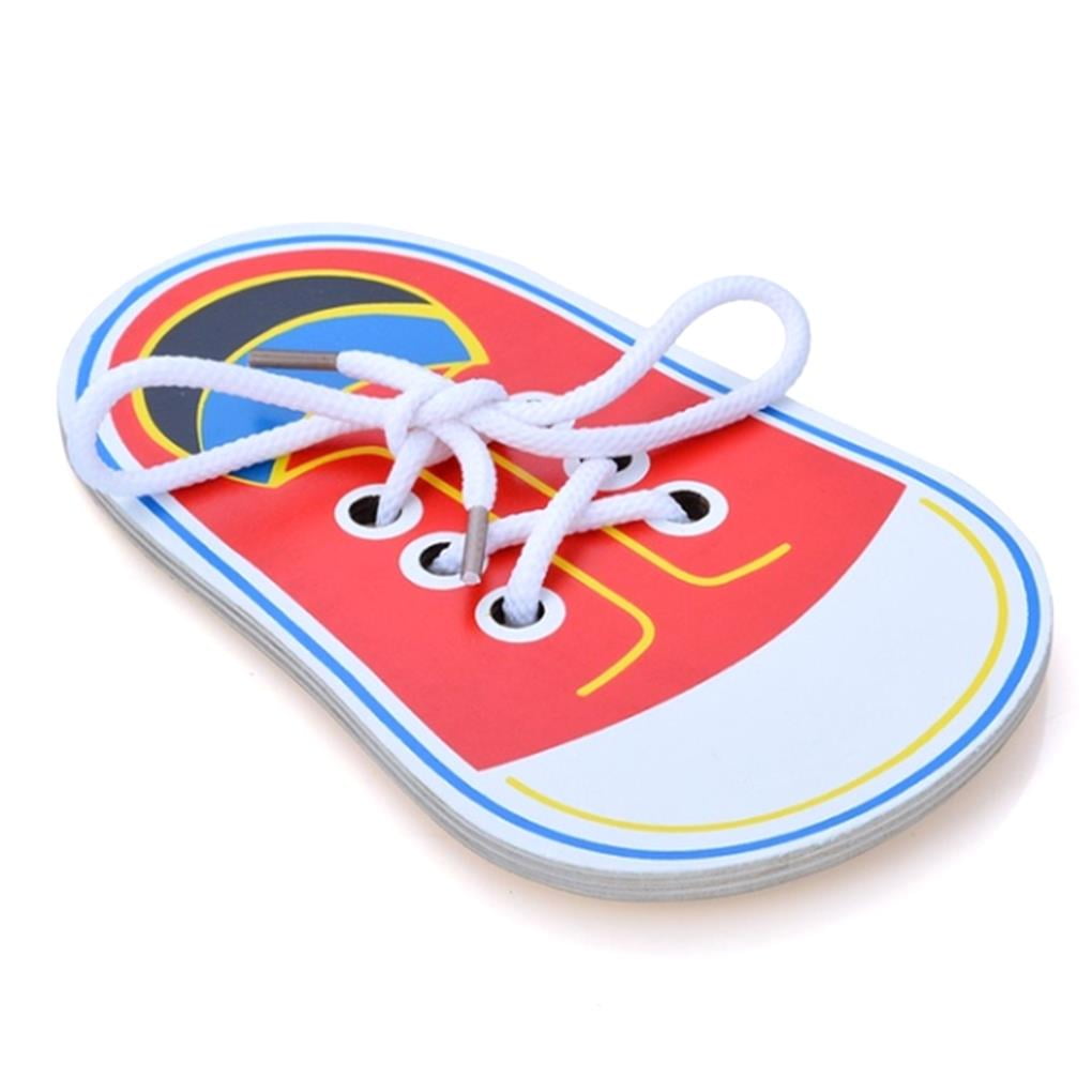 Linyer Shoe Lacing Toy Sweet Gift Kids Accessories School Children ...