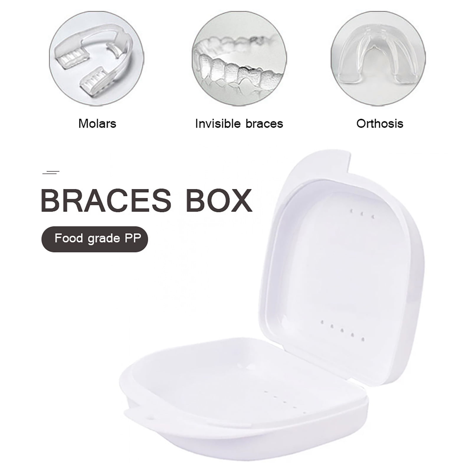 Buy Akloker Retainer Box - Dental Teeth Retainer Container Orthodontic ...