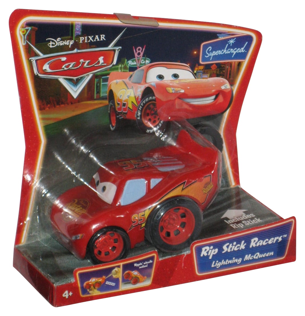 Disney Cars Supercharged Rip Stick Racers Radiator Springs Lightning ...