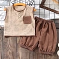 ATOGUTA Boys Clothes Sleeveless Tank Tops and Shorts Set 2 Piece ...