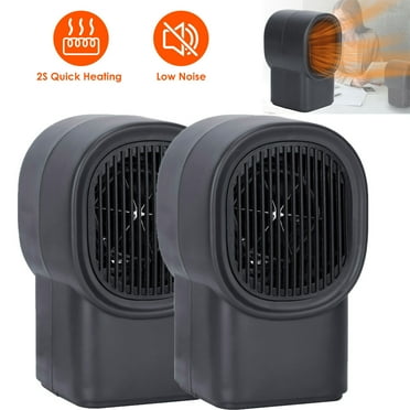 LivingSURETM Plug-In Portable Mini Heater, 2 Pk - Walmart.com