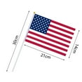 USA United States Mini Flag 10 Pack - Hand Held Small Miniature ...