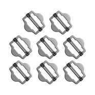 Uxcell Plastic Buckles 16 Pack Quick Side Release Clips Black 25mm ...