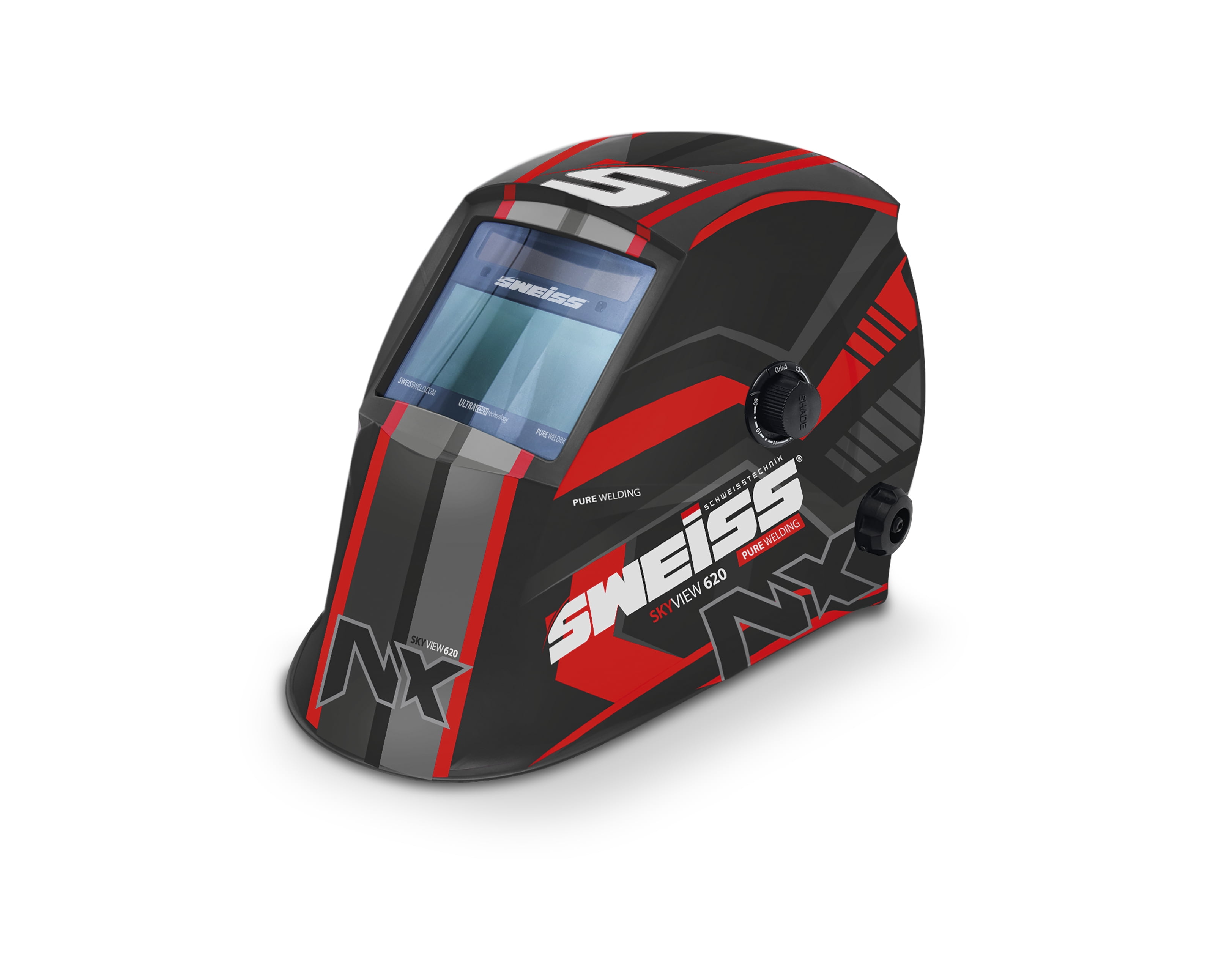 Careta electronica para soldador Sweiss marca Sweiss, ultra ligera ...