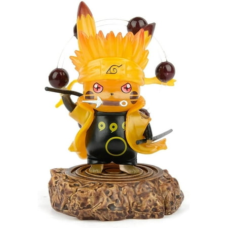 | Pikachu Naruto Action Figures GK | Pikachu Cosplay Uzumaki Naruto ...