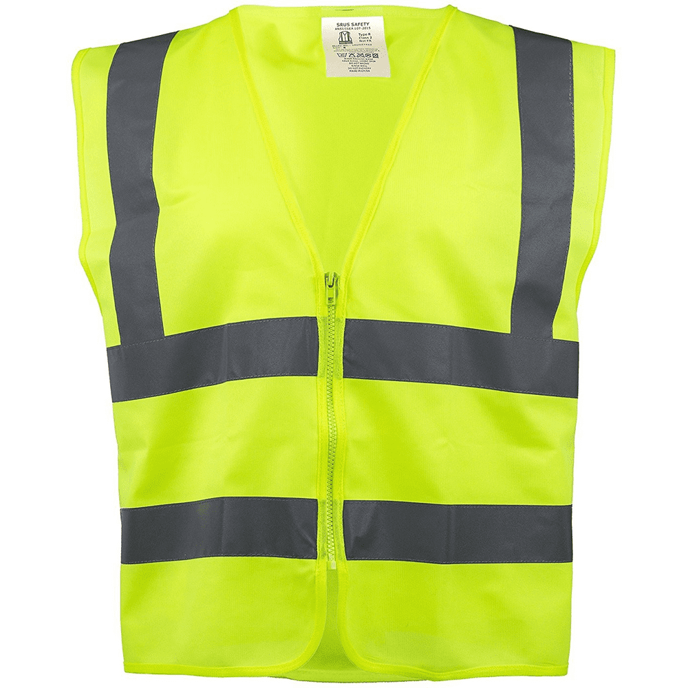 RK Safety Z7412 High Visibility Safety Vest, ANSI/ ISEA Standard - Neon ...