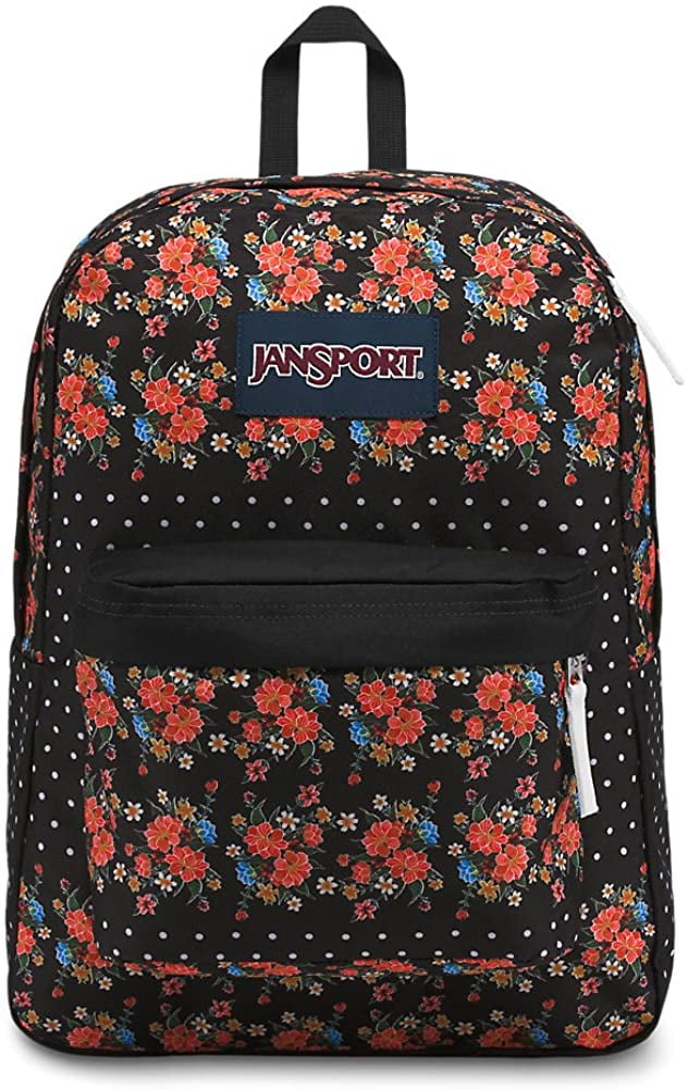 JanSport - JanSport Superbreak Backpack - Floral Dot - Walmart.com ...