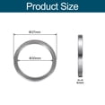 Uxcell 2Pcs 6707ZZ Deep Groove Ball Bearings Chrome Steel Z2 Double ...