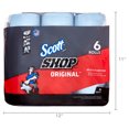 Scott Professional Automotive Shop Towels, Car Mechanic, 6 Rolls, 55 ...