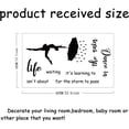 1pc PVC Wall Stickers for Wall Decoration Dancer Pattern 60x35cm for ...