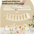 64-Grid Large-Capacity Ice Cube Tray with Lid & Shovel, Easy-Release ...