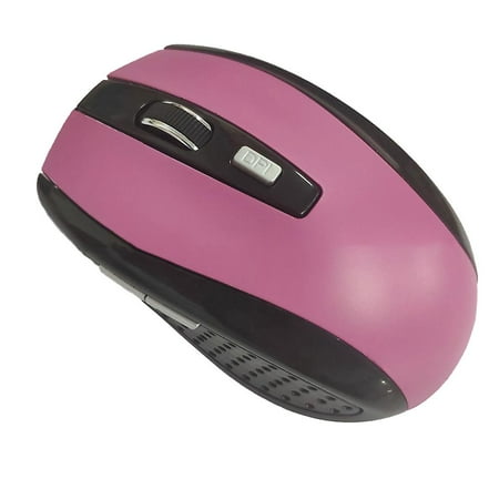 Wireless Mouse Computer Mouse Wireless Optical Mouse Laptop Mice-Pink ...