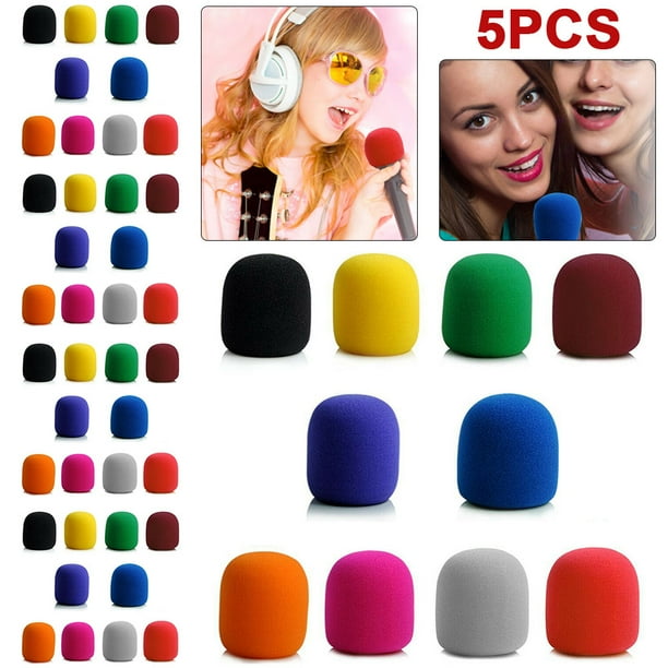 50 Uds Micrófono Profesional Estudio Parabrisas Esponja Tapa | Walmart ...