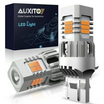 AUXITO 7440 LED Turn Signal Bulbs, Amber Yellow, 4000LM, CANBUS Error ...
