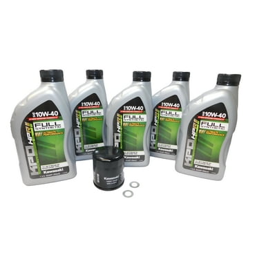 Kawasaki Full Synthetic Vulcan S 650 Oil Change Kit - Walmart.com