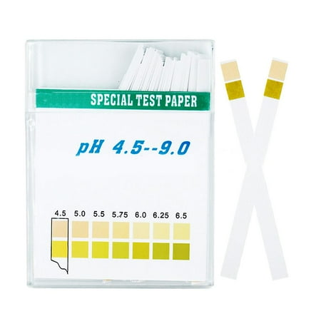 100pcs Ph Test Strips Ph 4.5-9.0 Alkaline Acid Urine Saliva Litmus ...