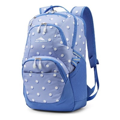 High Sierra Swoop SG 19" Backpack - Blue Polka Dot - Walmart.com