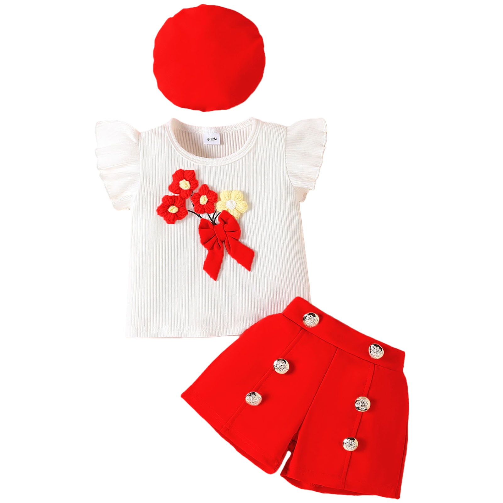 Click here for Dmqupv Cowgirl Outfits For Girls Baby Girl Summer... prices