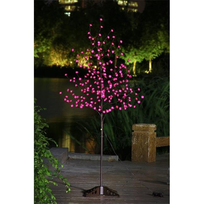 Lightshare XMG2086FT 6 ft. LED Rose Flower Tree, Warm White - Walmart.com