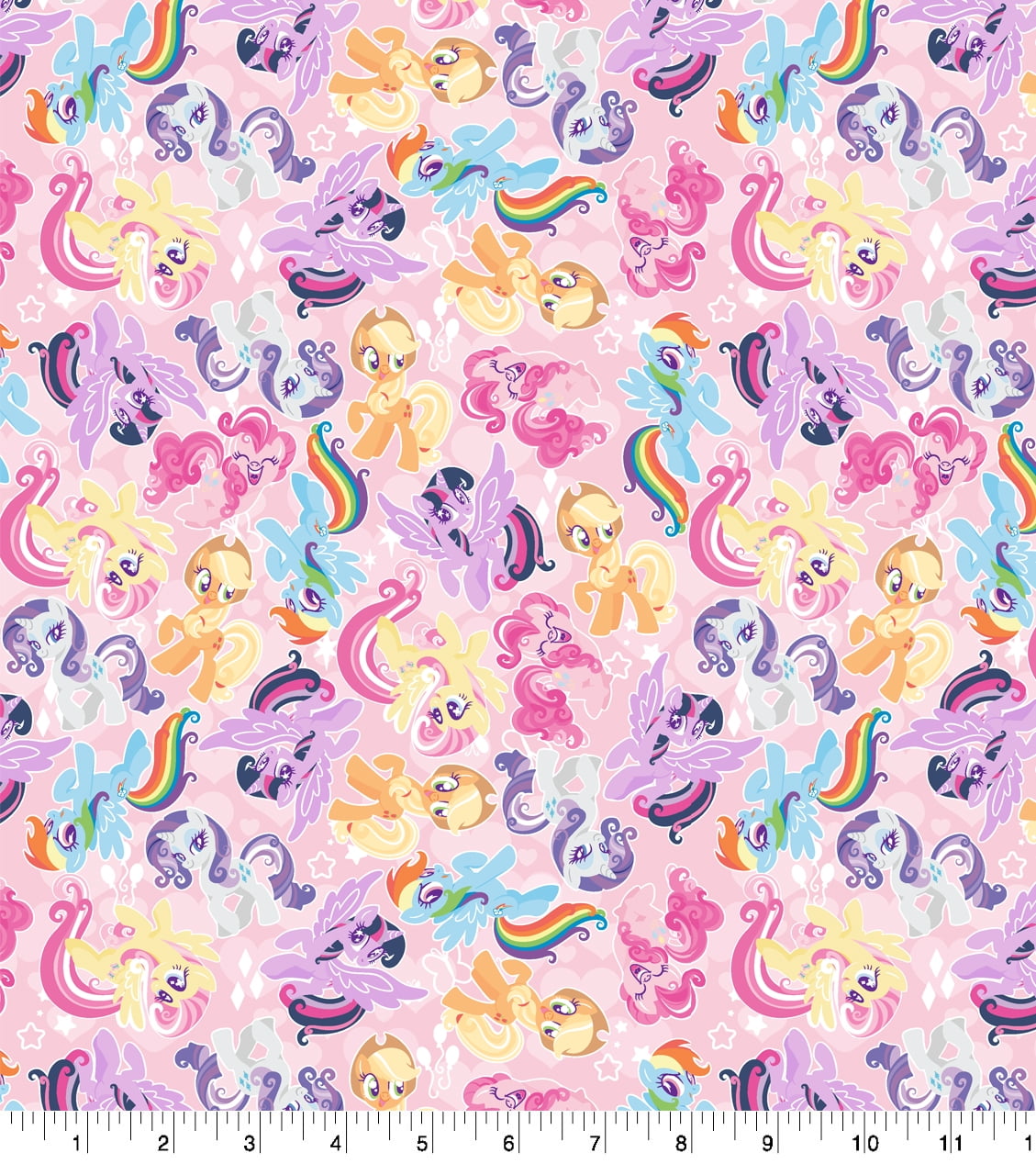 Springs Creative 18" x 21" Cotton Hasbro My Little Pony Friends Precut ...