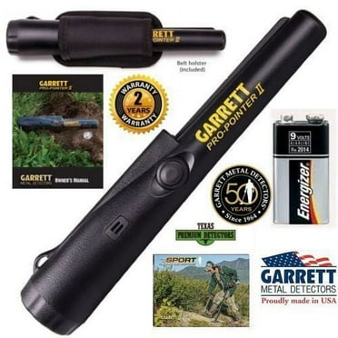 Garrett AT PRO Metal Detector w/ Pro-Pointer AT Pinpointer, Edge Digger ...